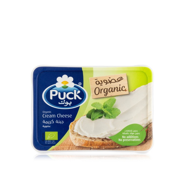 Puck Organic Cream Cheese Tub 150g - Spinneys United Arab Emirates