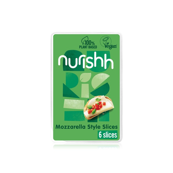 Nurishh Vegan Mozzarella Cheese Slices x 6 120g - Spinneys United Arab ...