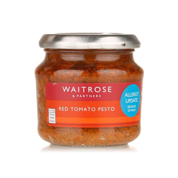 Waitrose Red Tomato Pesto 190g - Spinneys UAE