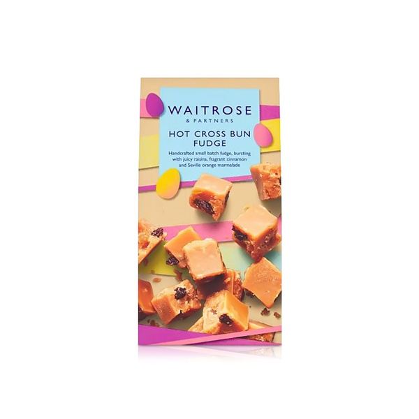 Waitrose Marmalade Hot Cross Bun Fudge 130g - Spinneys UAE