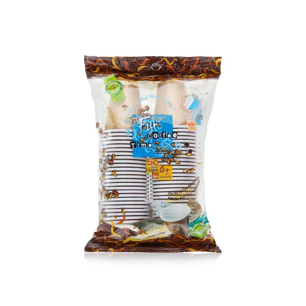 Fun Bio Plastic Espresso Cup 88.7ml x 50 - Spinneys UAE