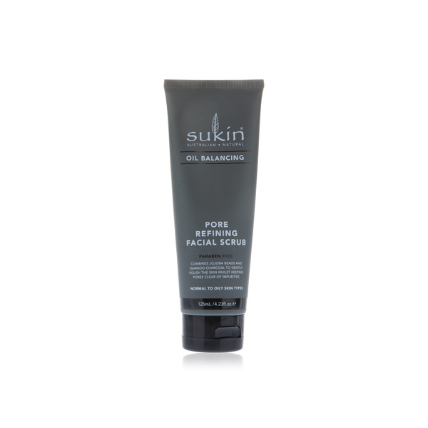 Sukin oil balancing pore refining charcoal facial scrub 125ml price in ... Sukin oil balancing pore refining charcoal facial scrub 125ml price in ...