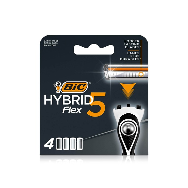 Bic Flex 5 Hybrid Razor Catridges x 4 - Spinneys UAE