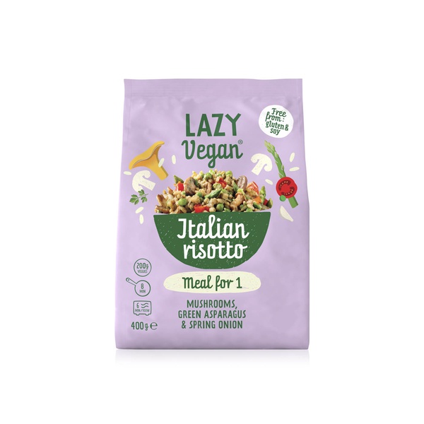 Lazy Vegan Frozen Italian Risotto Ready Meal For 1 400G - Spinneys UAE
