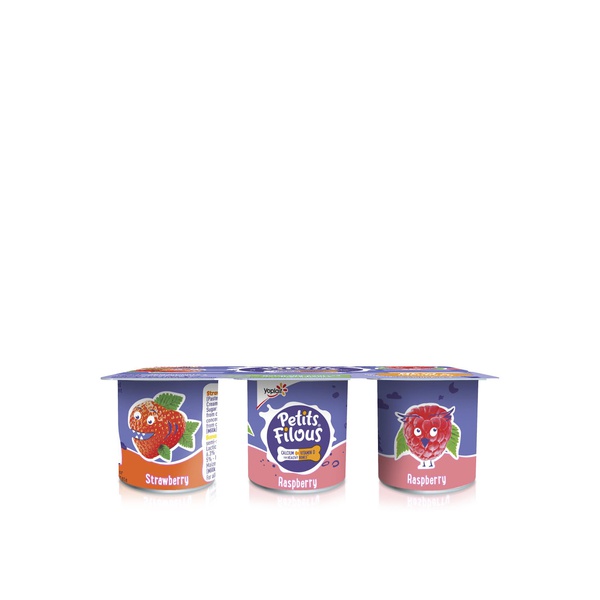 Petits Filous Strawberry and Raspberry Fromage Frais 47g x 6 - Spinneys UAE