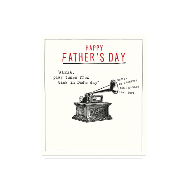 Pigment Alexa Play Tune Happy Fathers Day Card - Spinneys UAE