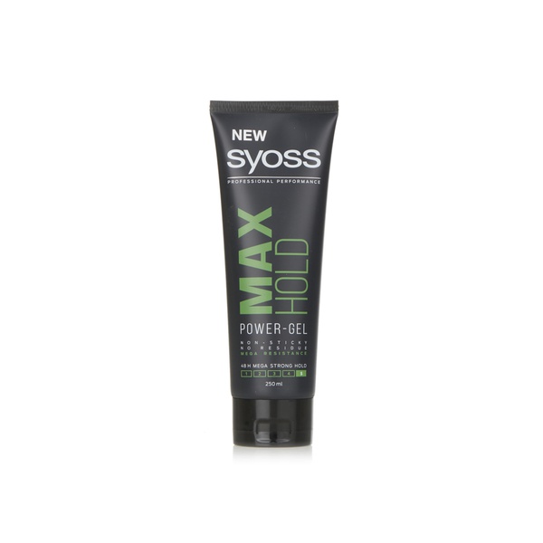 Syoss Max Hold Styling Gel 250ml price in UAE | Spinneys UAE ...