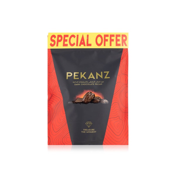 Pekanz Dark Chocolate Pecans Zipper Bag 200g - Spinneys UAE