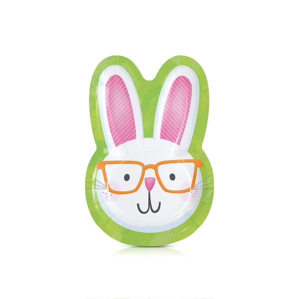 Creative Converting Easter Bunny Shape Plate x8 - Spinneys United Arab ...