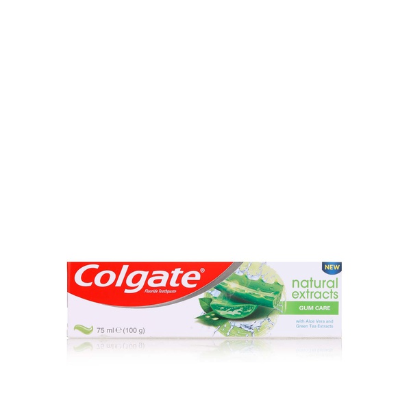 Colgate aloe vera and green tea toothpaste 75ml - Spinneys UAE