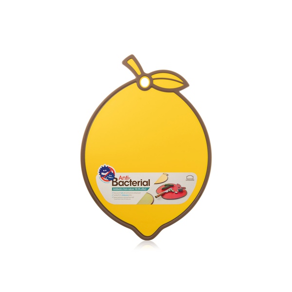 Lock & Lock Antibacterial Cutting Board Lemon Yellow Csc553 - Spinneys UAE