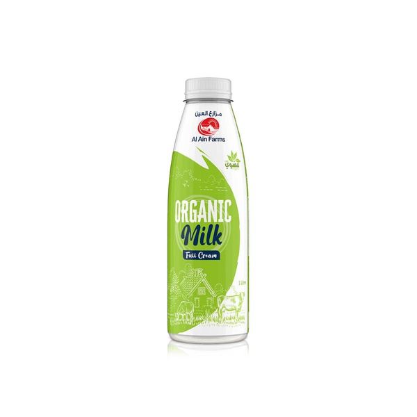 Al Ain Farms Organic Milk 1 Litre - Spinneys UAE