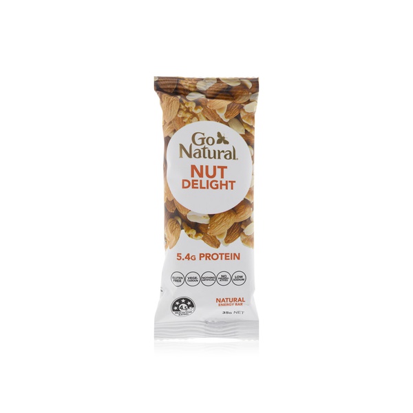 Go Natural Nut Delight Chopped Bar 35g - Spinneys UAE