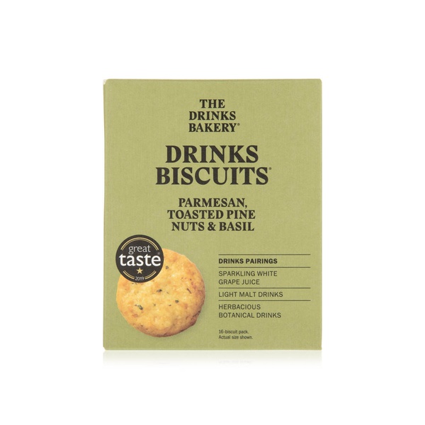 The Drinks Bakery Parmesan Toasted Pine Nuts and Basil 72g - Spinneys ...