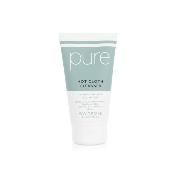 Waitrose Pure Hot Cloth Cleanser 150ml - Spinneys UAE
