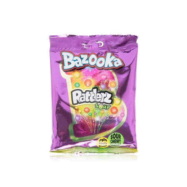 Bazooka rattlerz sour chewy candy 120g price in UAE | Spinneys UAE ...
