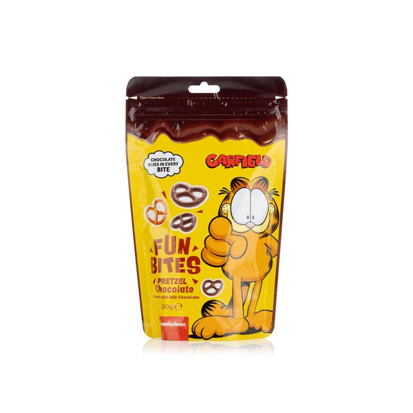 Kandiz Garfield Fun Bites Pretzel Chocolates 80g - Spinneys UAE
