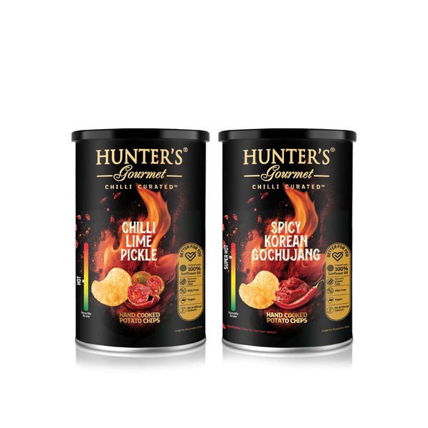 Hunters Gourmet Potato Chips Assorted 150g x 2 - Spinneys UAE
