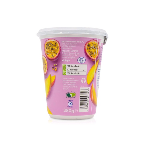 Fage Fruits Mango and Passion Fruit Strained Yoghurt 380g - Spinneys ...