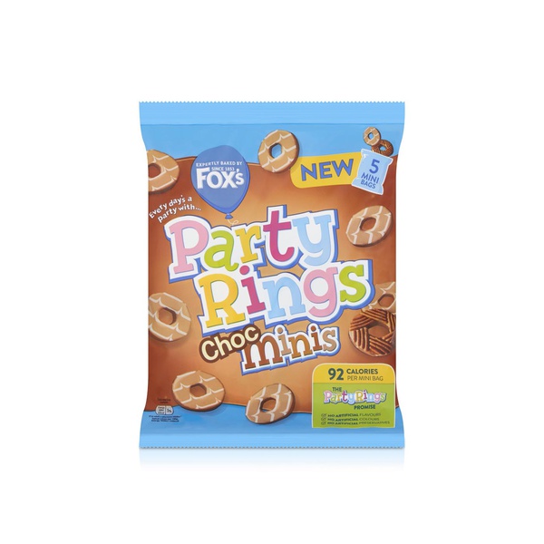 Fox's Party Rings Choc Minis 5s 105g - Spinneys UAE