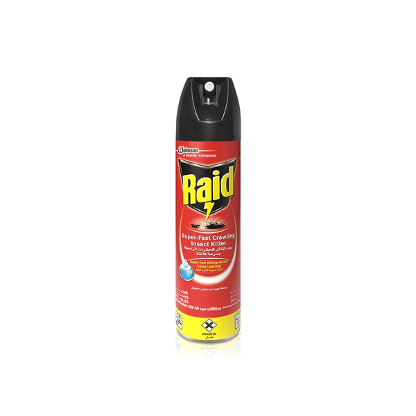 Raid Super Fast Crawling Insect Killer 300ml - Spinneys UAE