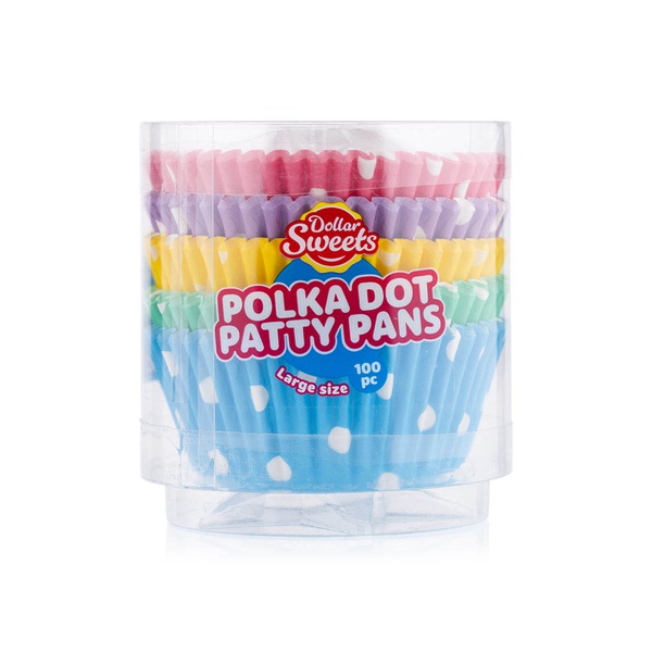 Dollar Sweets large polka dot patty pans 100s - Spinneys UAE