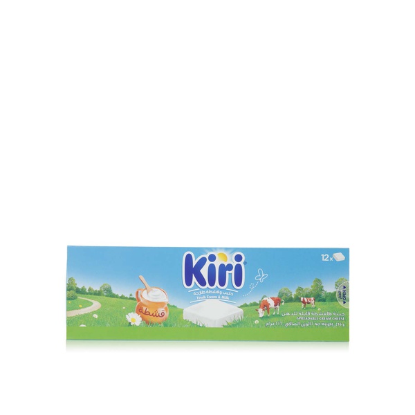 Kiri cream cheese squares x12 200g - Spinneys UAE