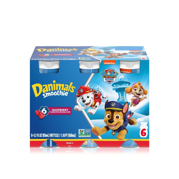 Danimals Paw Patrol Raspberry Smoothies 93ml x 6 - Spinneys United Arab ...