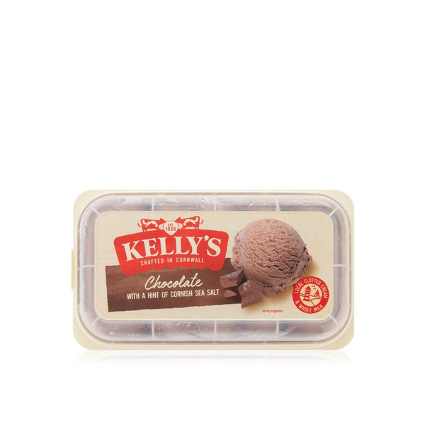 Kelly's Chocolate Ice Cream With A Hint Of Cornish Sea Salt 950Ml ...