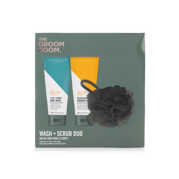 The Groom Room Wash and Scrub Duo - Spinneys United Arab Emirates