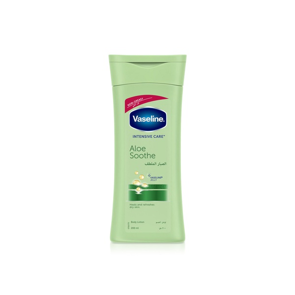 Vaseline Intensive Care Aloe Soothe Body Lotion 200ml - Spinneys United ...