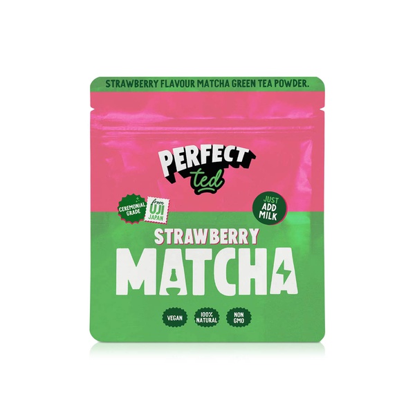 PerfectTed Matcha Powder Strawberry 75g - Spinneys UAE
