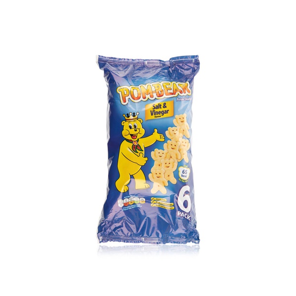 Pom-Bear Salt and Vinegar 6 x 13g - Spinneys UAE