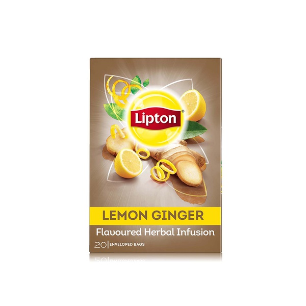 Lipton Lemon and Ginger Tea x 20 - Spinneys UAE