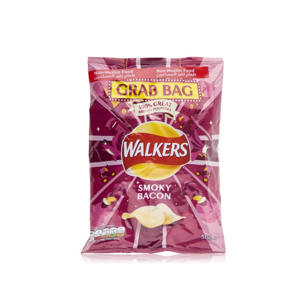 Walkers Smoky Bacon Crisps 45g - Spinneys UAE