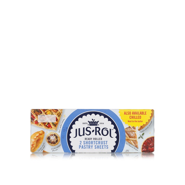 Jus-Rol Frozen Shortcrust Pastry Sheets 640G - Spinneys UAE