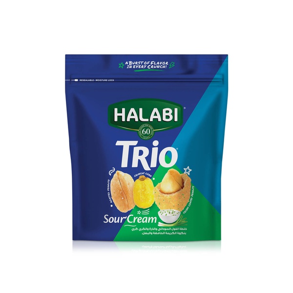 Halabi Trio Sour Cream Nuts 150g - Spinneys UAE