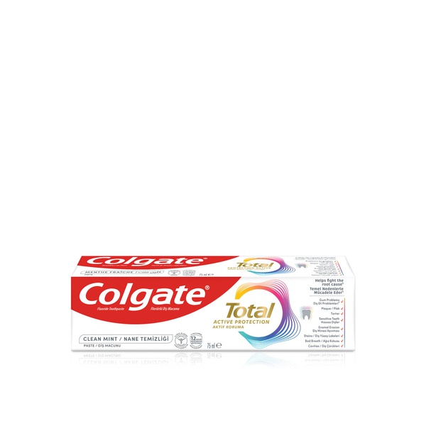 Colgate Total Clean Mint Toothpaste 75ml - Spinneys UAE