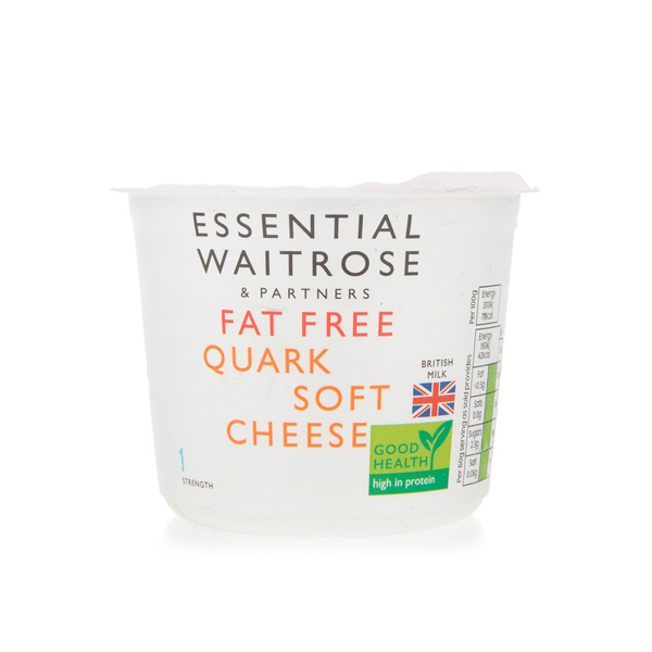 Waitrose Essential Fat Free Quark Soft Cheese 250g - Spinneys United ...