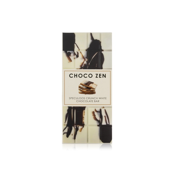 Choco Zen speculoos crunch white chocolate bar 120g - Spinneys UAE