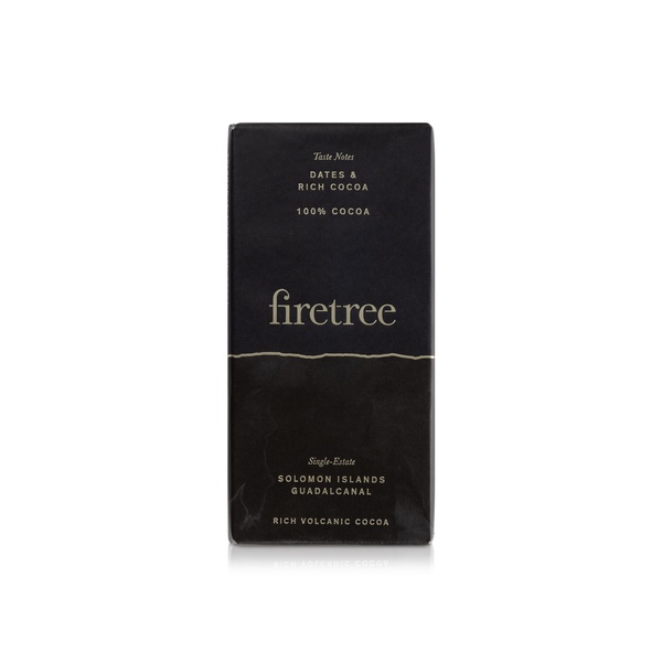 Firetree Solomon Islands Guadalcanal 100% Chocolate 70g - Spinneys UAE
