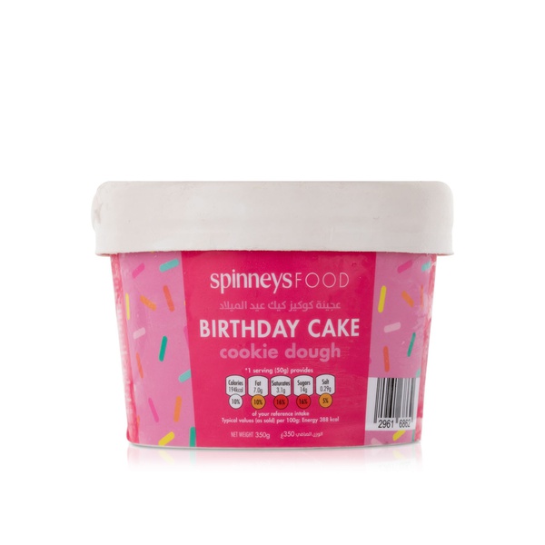 Spinneysfood Birthday Cake Cookie Dough 350g - Spinneys UAE