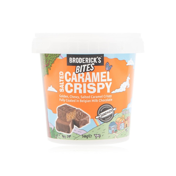 brodericks salted caramel crispy tub144g - Spinneys United Arab Emirates