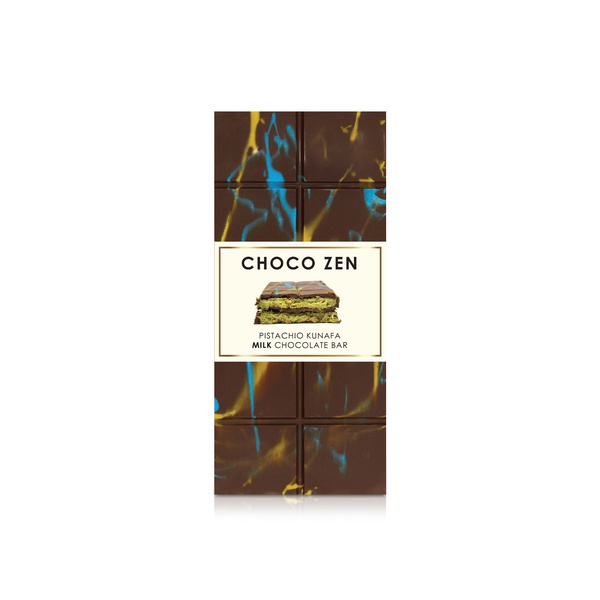 Choco Zen Sugar Free Pistachio Kunafa Milk Chocolate Bar 190g ...