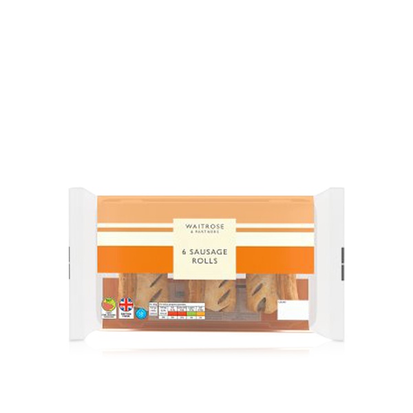 Waitrose Sausage Rolls 6s 360g - Spinneys UAE