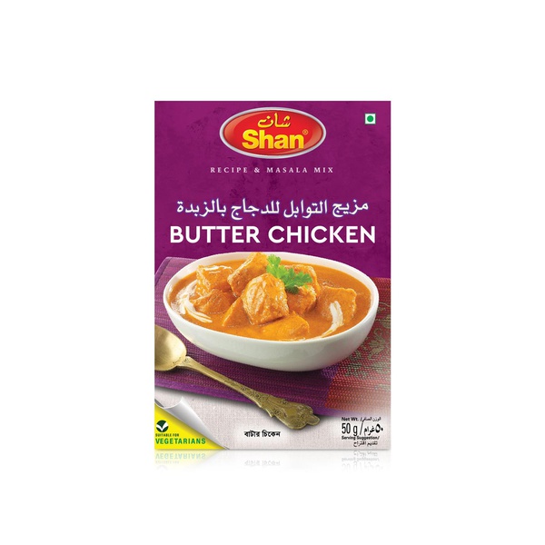 Shan Butter Chicken Mix 50g - Spinneys UAE