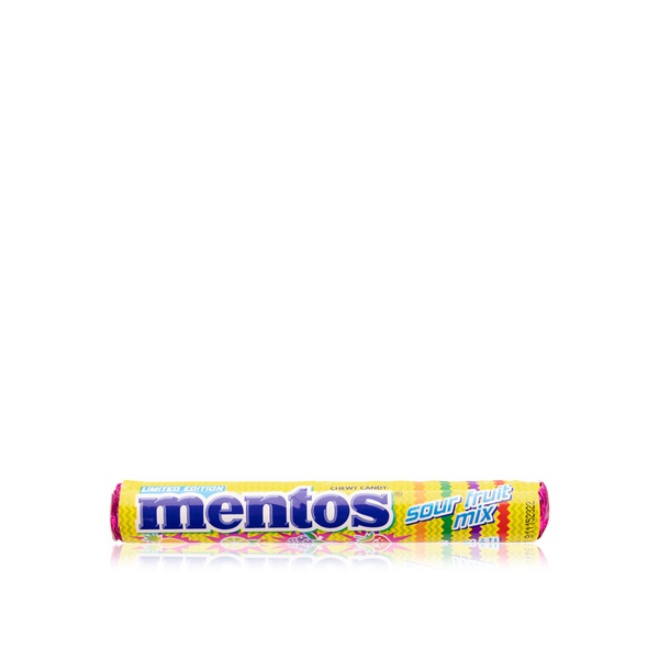 Mentos Sour Fruit Mix Chewy Candy 37g - Spinneys UAE