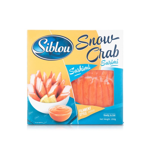 Siblou Frozen Surimi Snow Crab Sashimi 250G price in UAE | Spinneys UAE ...