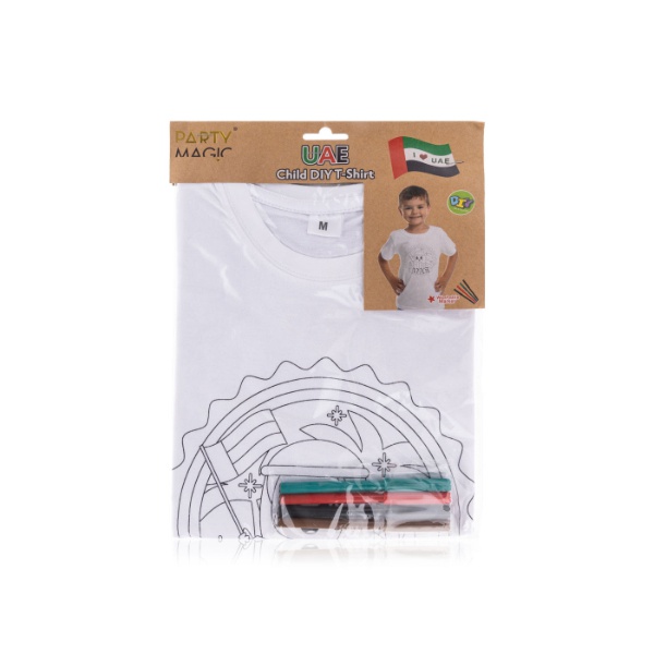 Party Magic UAE Diy T-Shirt for Children with Washable Markers ...