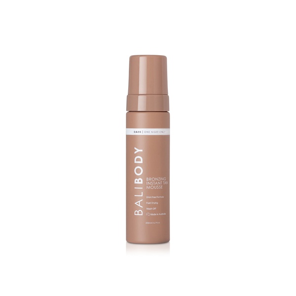 Bali Body Self-Tanning Mousse Dark Streak-Free 200ml - Spinneys UAE